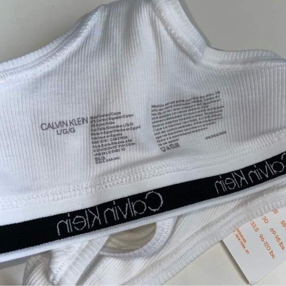 Calvin Klein | Other | Calvin Klein Modern Cotton Racerback Bralette ...